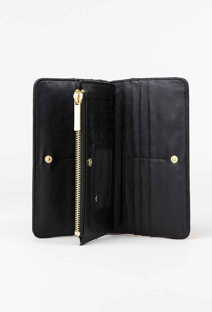 RUSTY LADIES PIPER WALLET - BLACK - Womens-Accessories : Sequence Surf ...