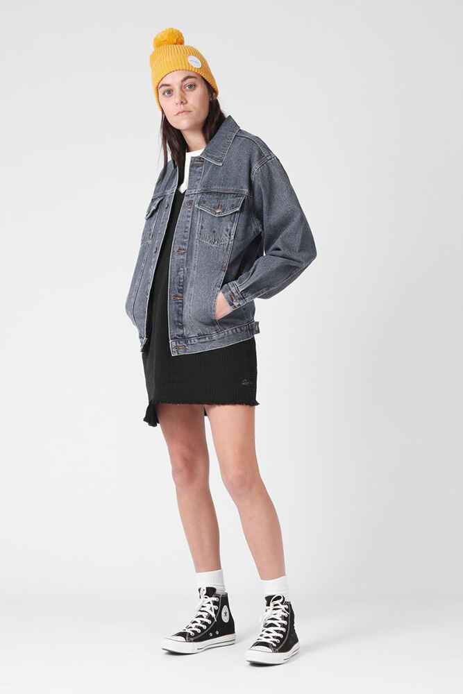 RPM LADIES DENIM JACKET - Womens-Top : Sequence Surf Shop - RPM LADIES W19