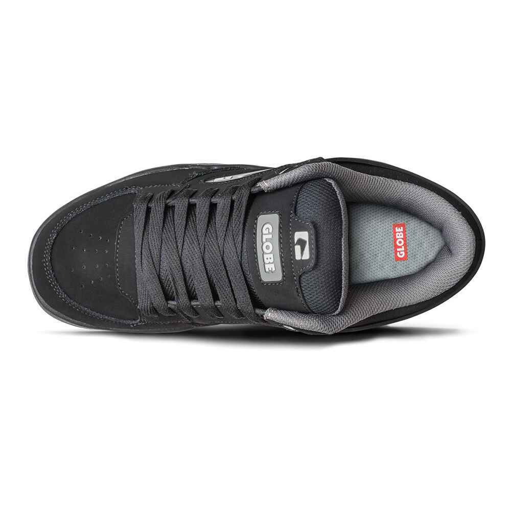 GLOBE AGENT SHOE- BLACK BLACK/CHARCOAL - Footwear-Shoes : Sequence Surf ...