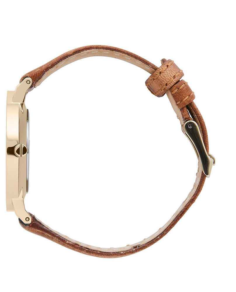 RIPCURL LADIES LATCH GOLD LEATHER WATCH - GOLD - Womens-Watches ...