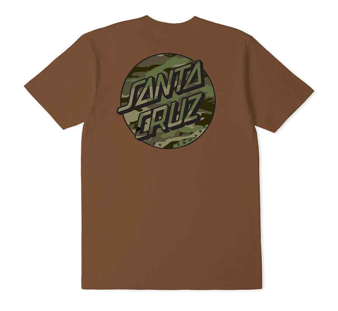 SANTA CRUZ MENS CAMO DOT TEE - MINCE - Mens-Tops : Sequence Surf Shop ...
