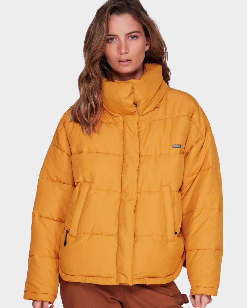 ELEMENT LADIES LOLA PUFFER JACKET - ARTISAN GOLD - Womens-Top ...