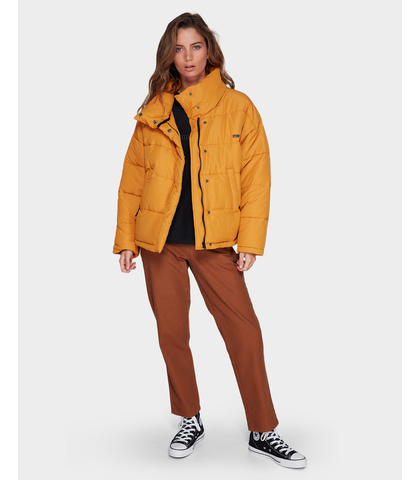 ELEMENT LADIES LOLA PUFFER JACKET - ARTISAN GOLD - Womens-Top ...