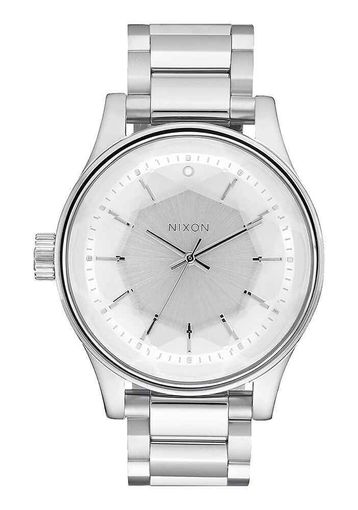 NIXON FACET WATCH- ALL SILVER - Womens-Watches : Sequence Surf Shop ...