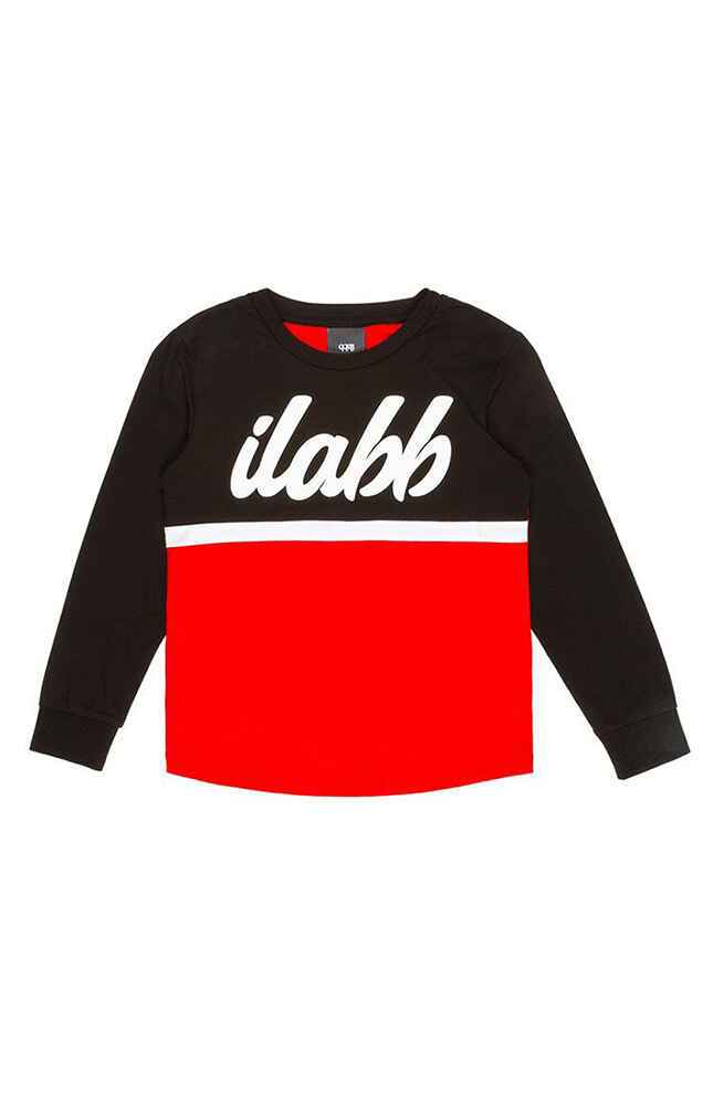 ILABB YOUTH RIPPER L/S TEE - BLACK / RED - Youth -Boys Tee's : Sequence ...