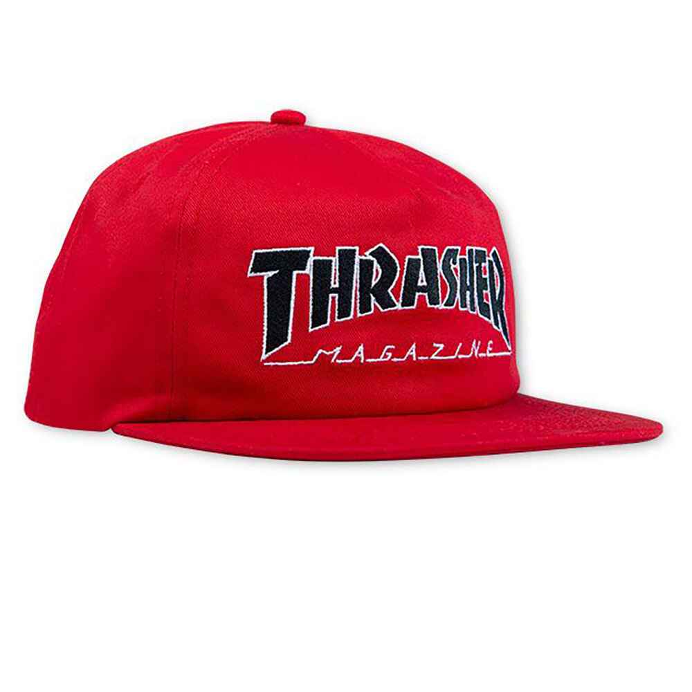 THRASHER OUTLINED SNAPBACK CAP - - THRASHER S19