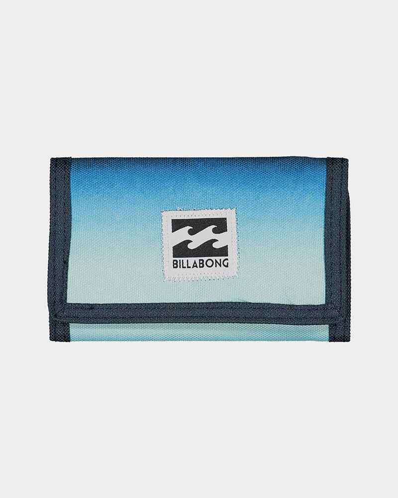 BILLABONG MENS ATOM TRIFOLD WALLET - BLUE FADE - - BILLABONG MENS S19