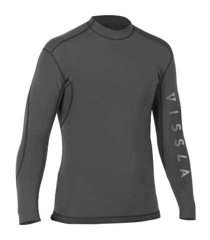 VISSLA MENS 1MM PERFORMANCE L/S SURF JACKET - STEALTH - Surf-Mens ...