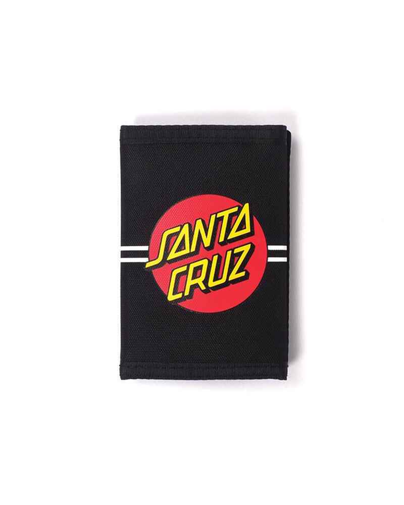 SANTA CRUZ CLASSIC DOT VELCRO WALLET - - SANTA CRUZ SK8 S19