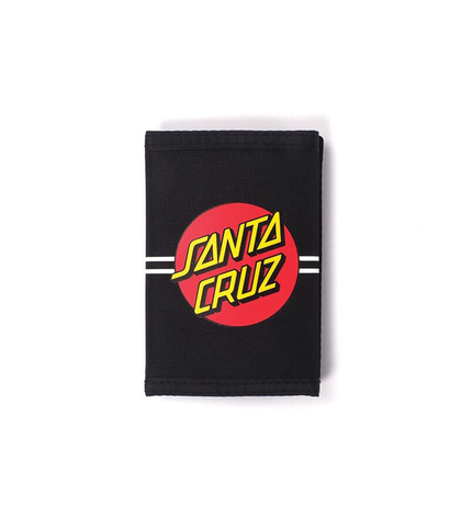 SANTA CRUZ CLASSIC DOT VELCRO WALLET - - SANTA CRUZ SK8 S19