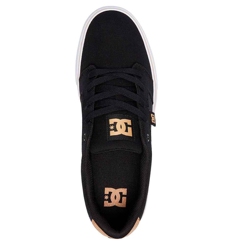 DC ANVIL TX SHOE - BLACK / TAN - Footwear-Shoes : Sequence Surf Shop ...